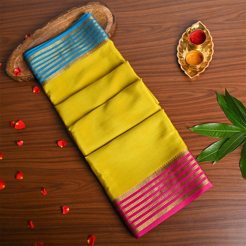 pure mysore silk saree